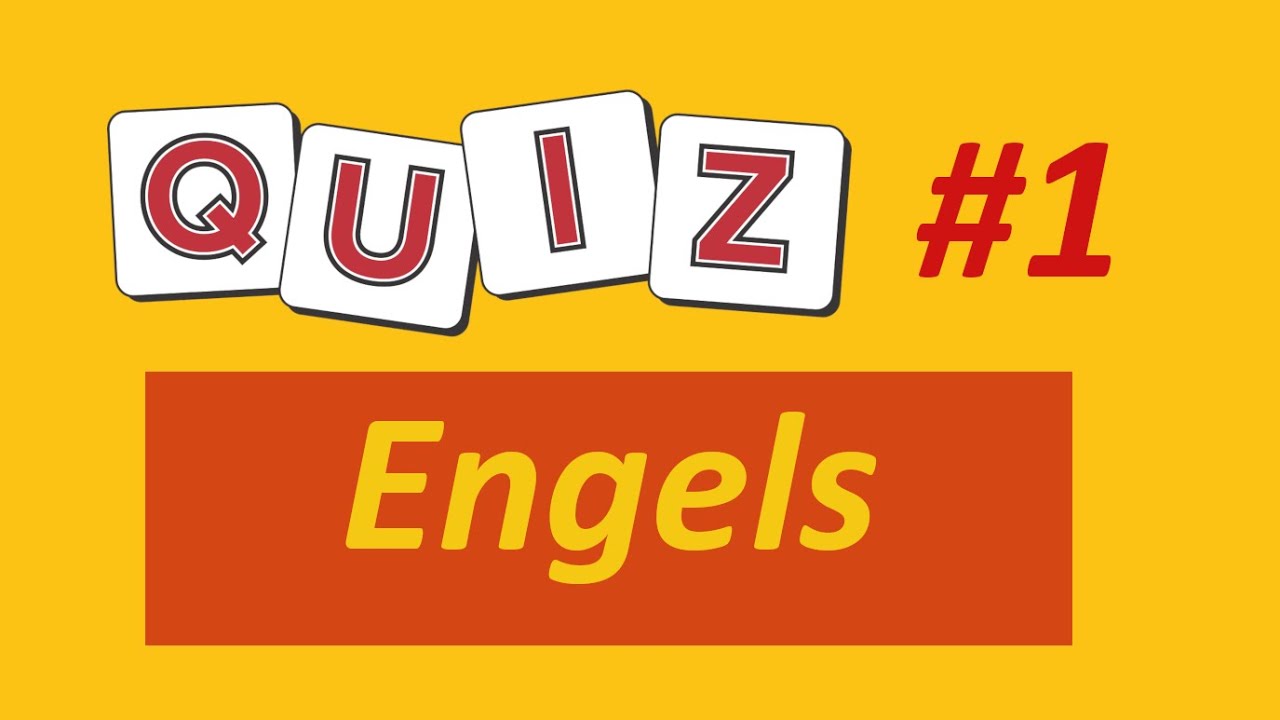 Quiz nummer 1 - Vak Engels - YouTube
