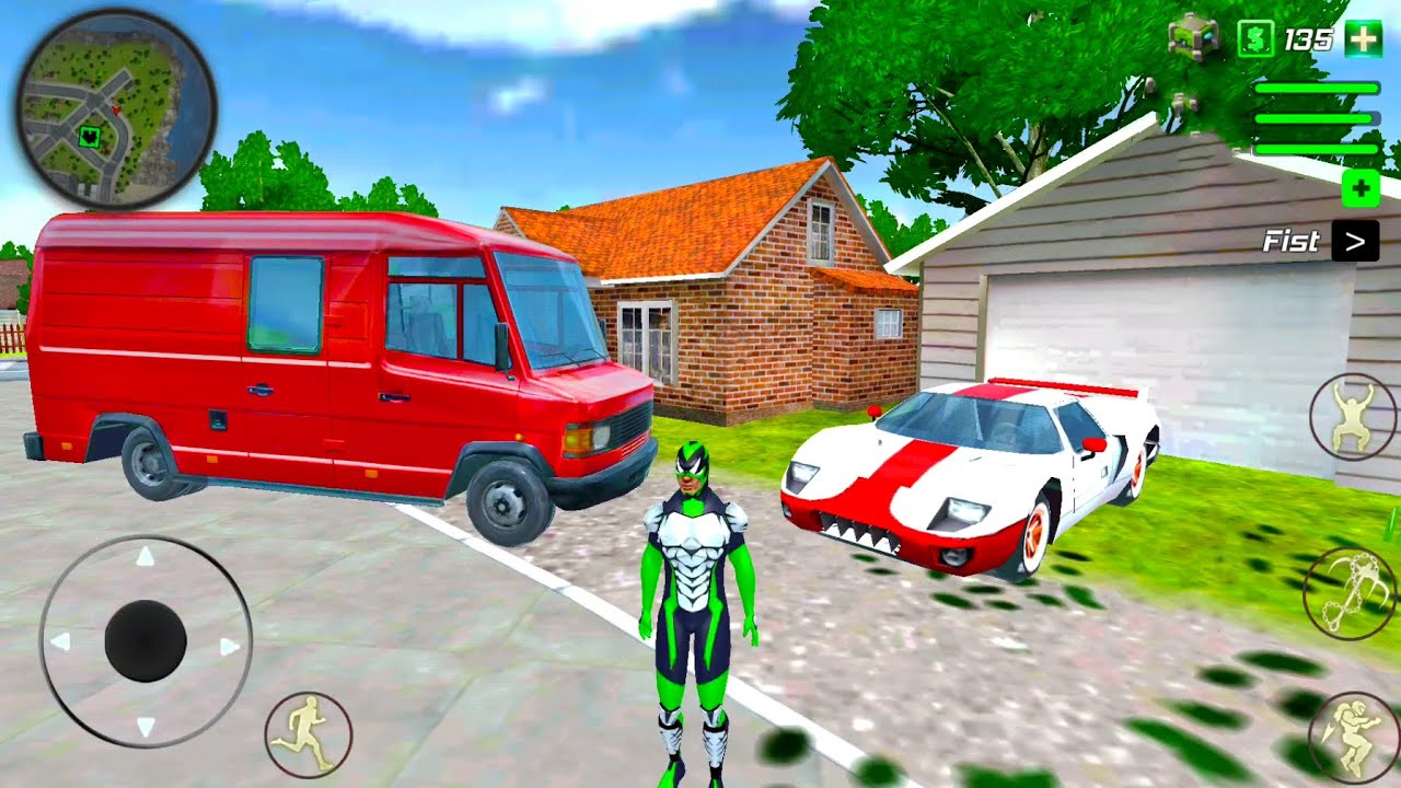 Red VAN & Sports Car Drive - Green Frog Hero Car Driver Sim #7 ...
