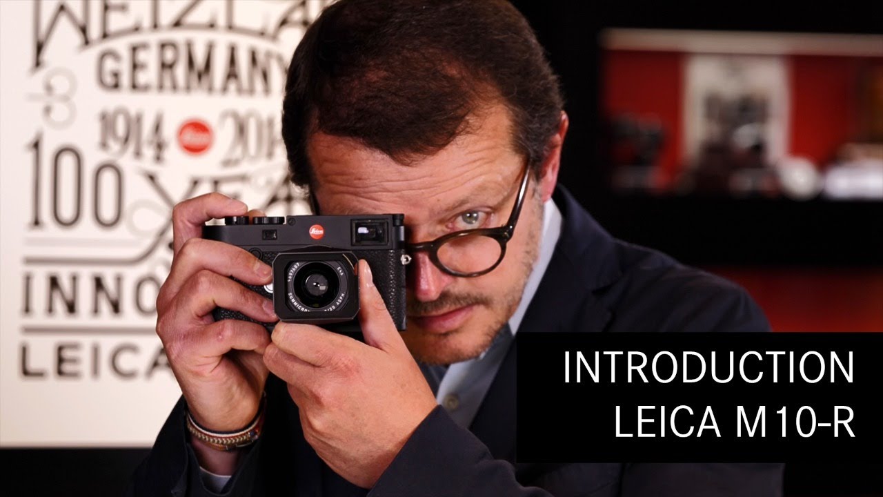 Introduction Leica M10-R par Cyril Thomas, directeur général - YouTube