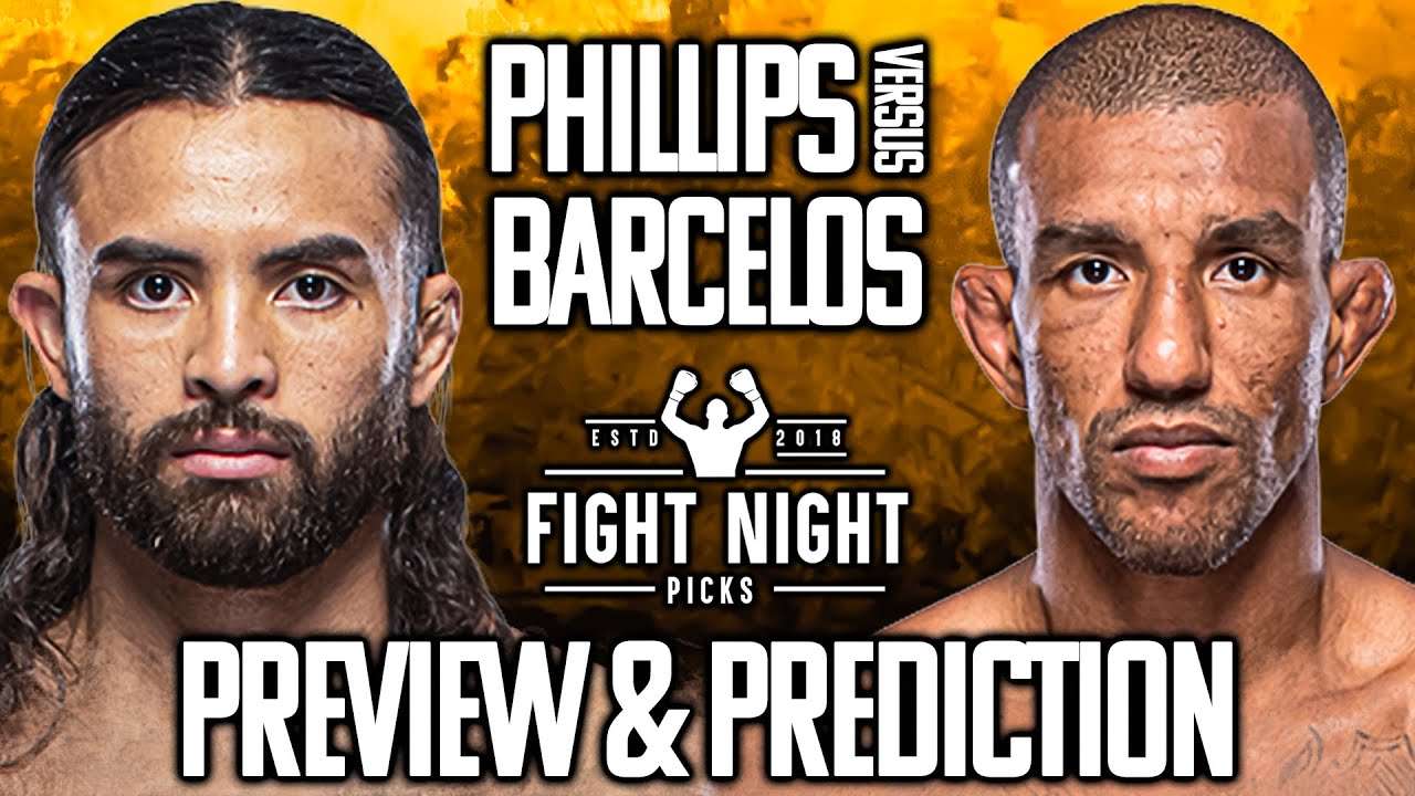 UFC Nashville: Kyler Phillips vs. Raoni Barcelos Preview & Prediction ...