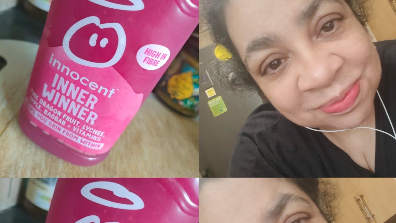 Innocent Plus Inner Winner Dragonfruit, Lychee & Baobab Juice - YouTube