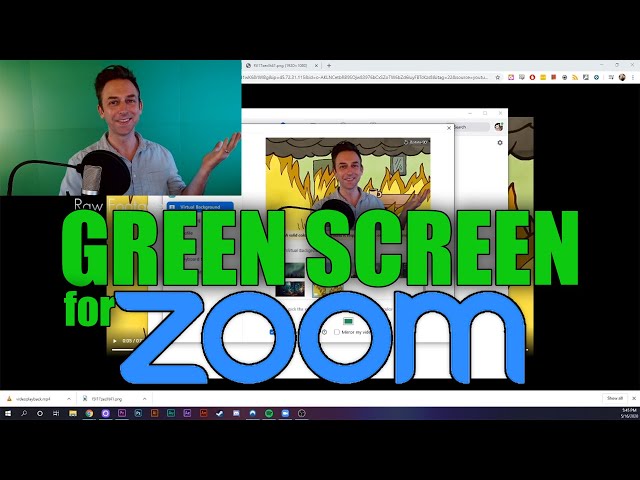 Zoom Virtual Background Without Green Screen Images Pin