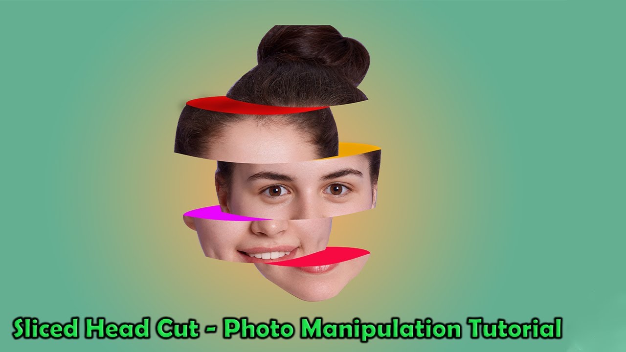 Sliced Head Cut - Photo Manipulation Tutorial in Photoshop | Face Slice ...