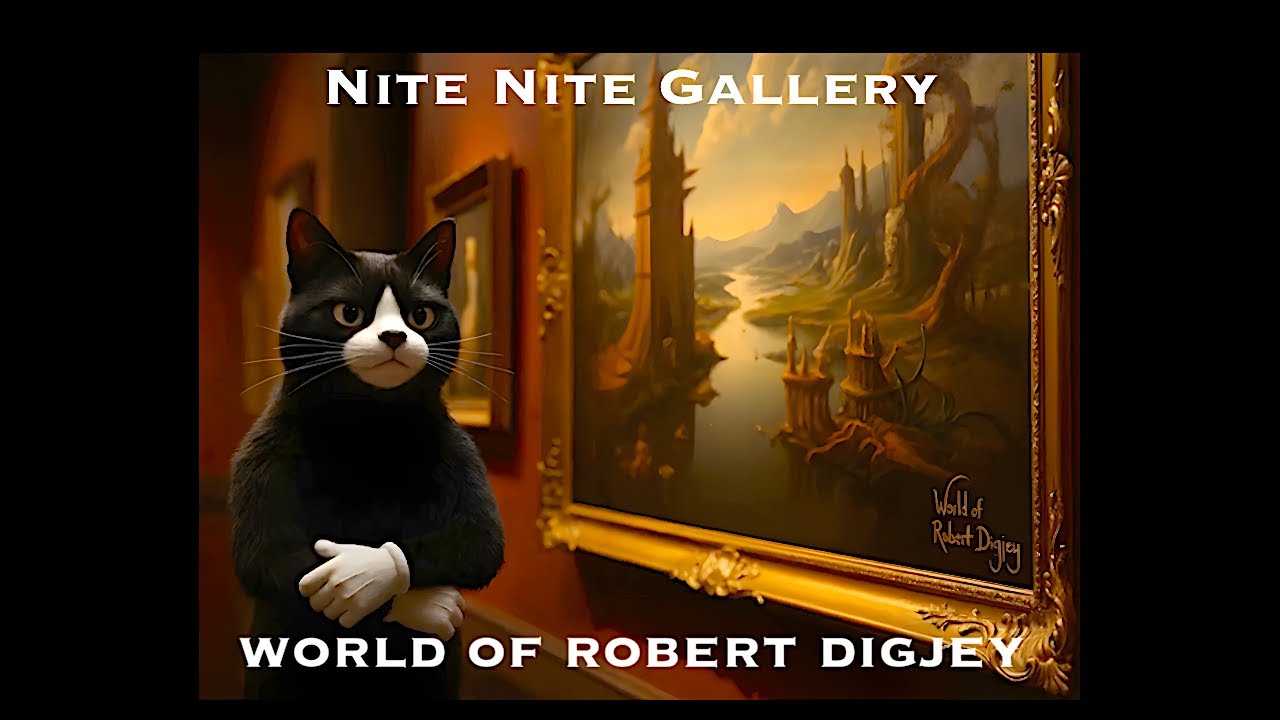 Felix Claudius Felice the Black Cat Nite Nite Gallery Monologue World ...