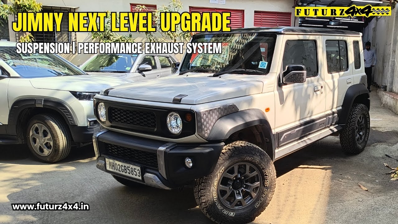 💪🏻Powerful Exhaust + Suspension for Jimny - Visit Futurz 4x4 Today ...