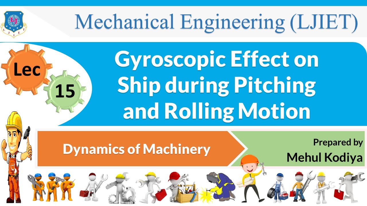 L 15 Gyroscopic Effect on Ship during Pitching and Rolling | Dynamics ...