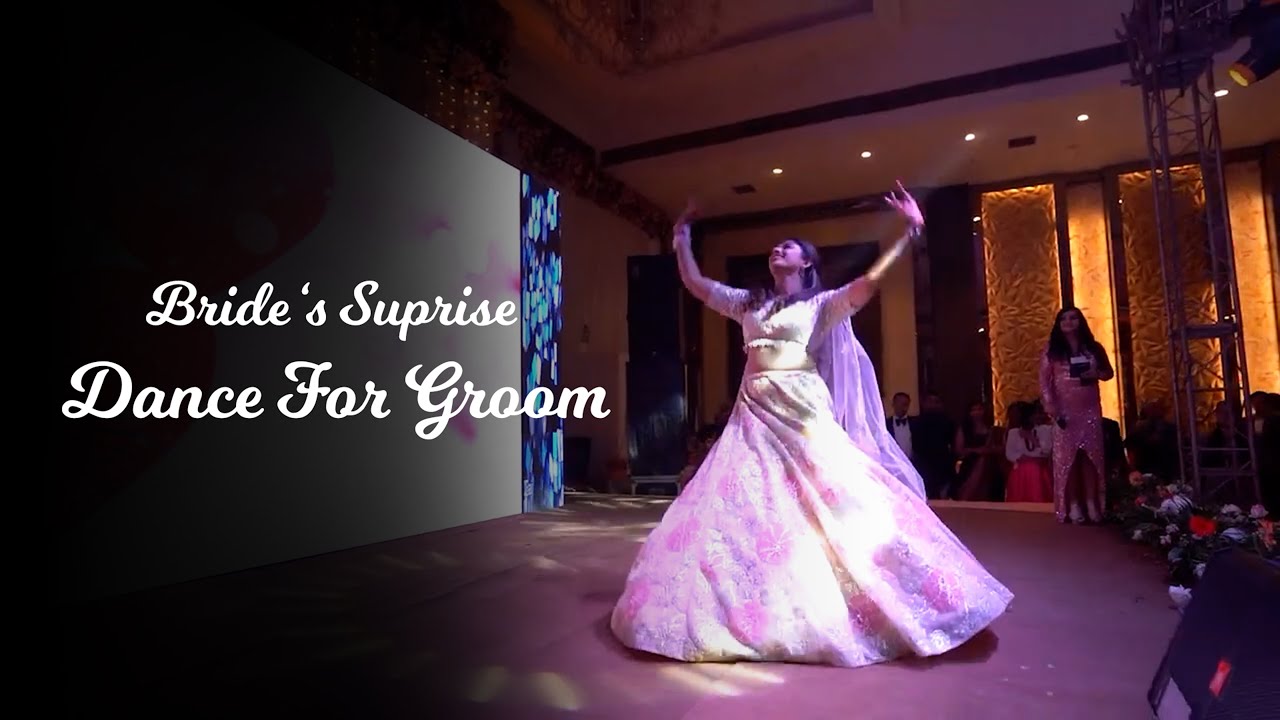 Surprise performance by bride for groom | Hrithik Sharma Dance - YouTube