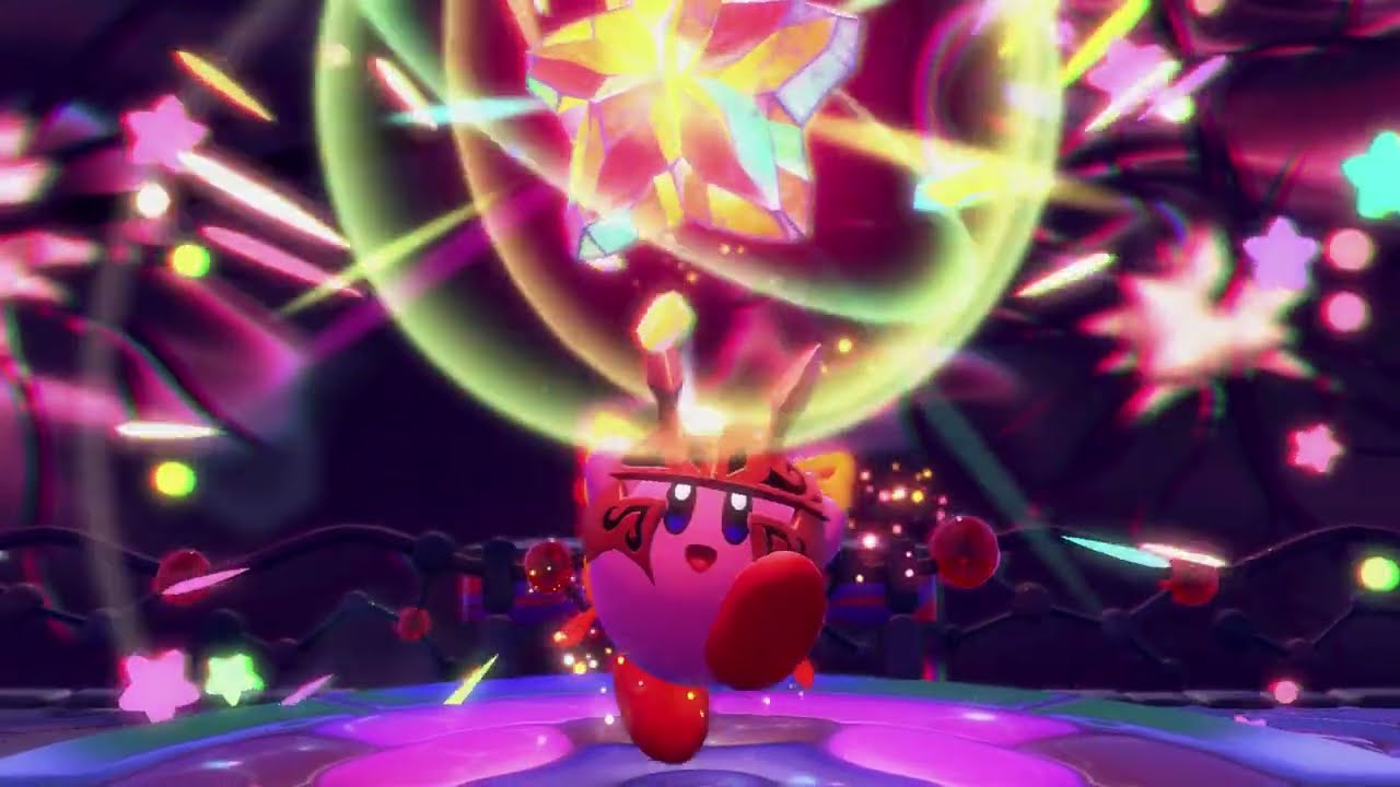 Kirby and the Forgotten Land - Slash! Morpho Knight Sword Trial ...