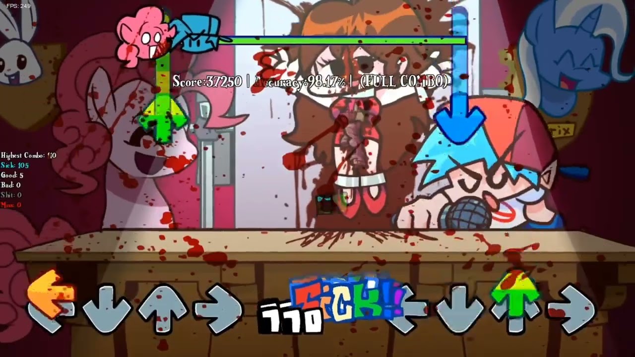 FNF] Cupcakes HD (Gore Warning) - YouTube