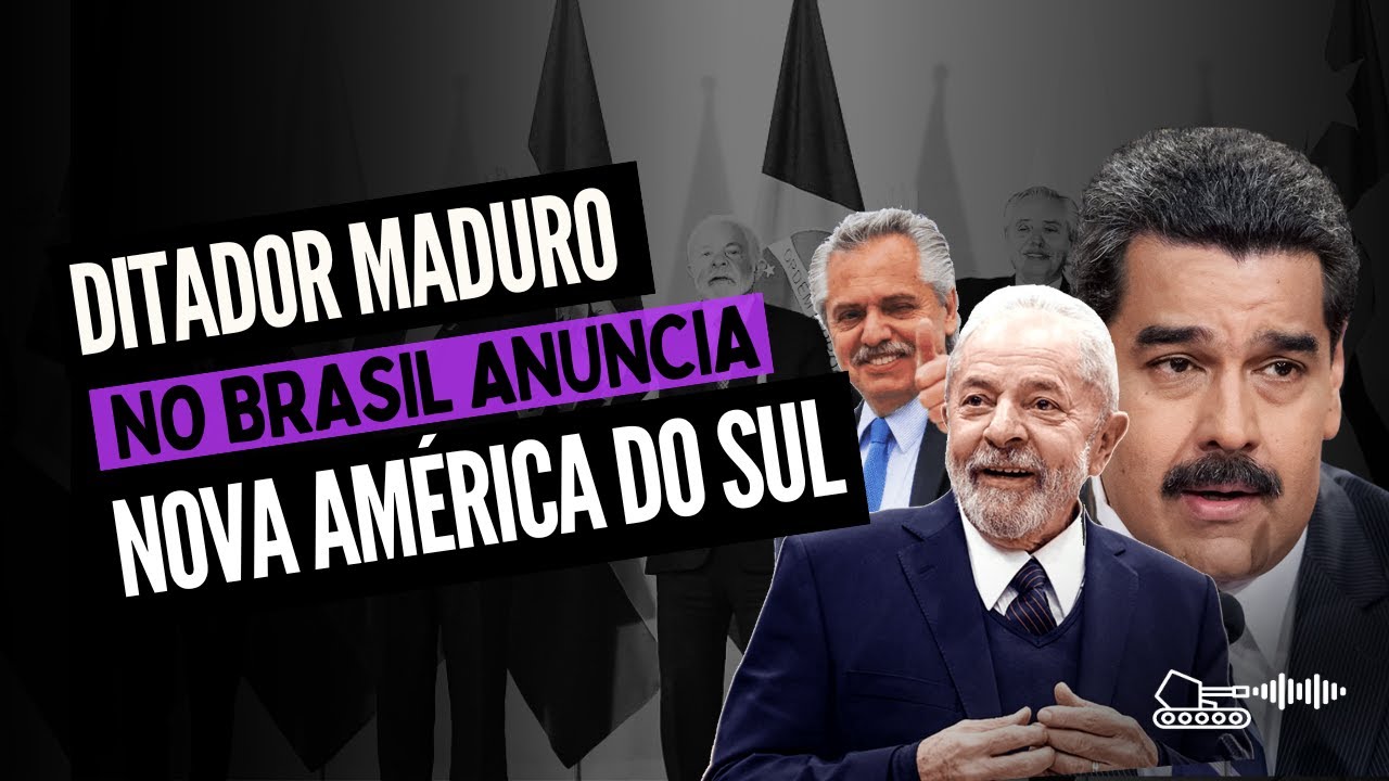 Ditador Nicolas Maduro chega ao Brasil marcando nova etapa na América ...