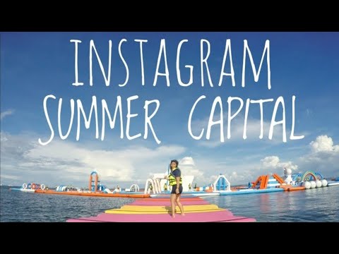 Happy Beach + Inflatable Island | Cebu, Philippines 🇵🇭 - YouTube