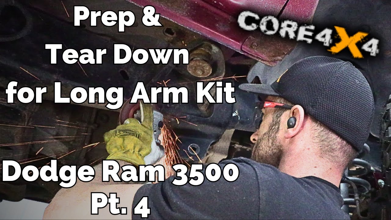 Ram 3500 Tear Down for Long Arm Install pt. 4 - YouTube
