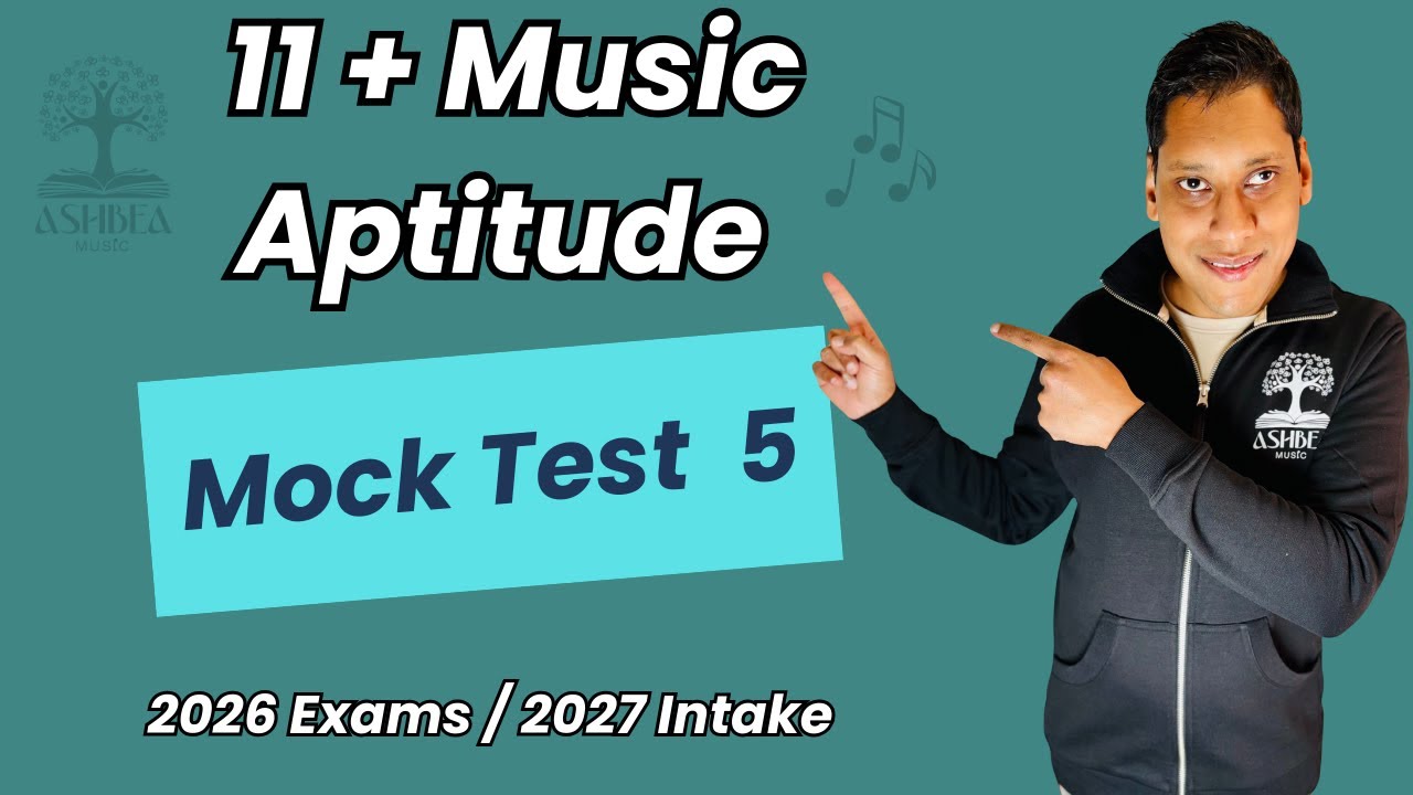 UK 11+ Music Aptitude Test (MAT) 2025 - Free Test 5 | Texture - Pitch ...