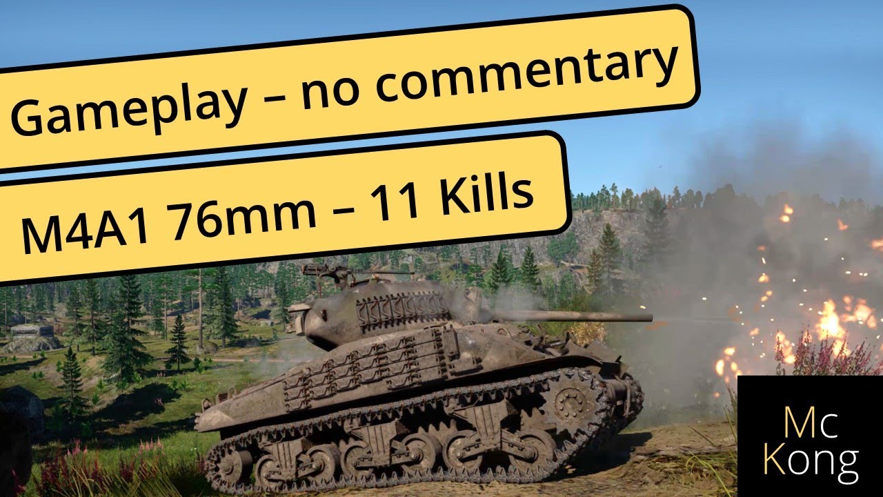 UPTIER 11 kills gameplay no commentary - How to sherman in war thunder ...