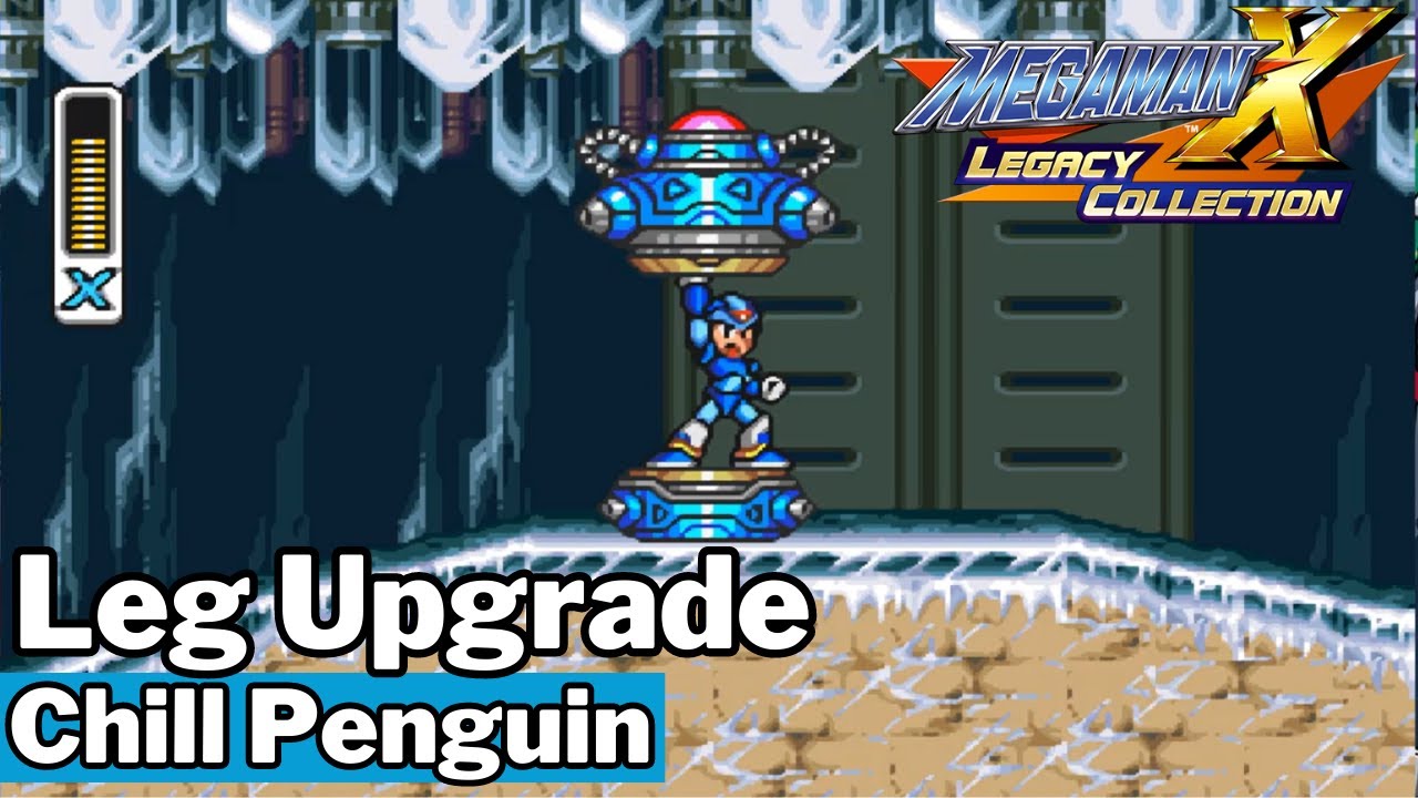 Megaman X [Legacy Collection] - Leg Upgrade Location (Chill Penguin ...