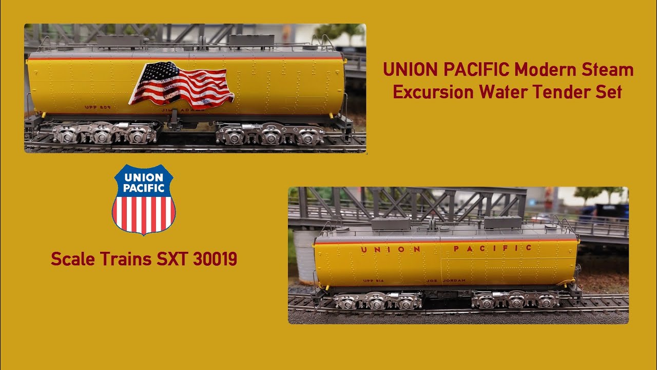 Vorstellung "Union Pacific Modern Steam Excursion Water Tender Set" von ...