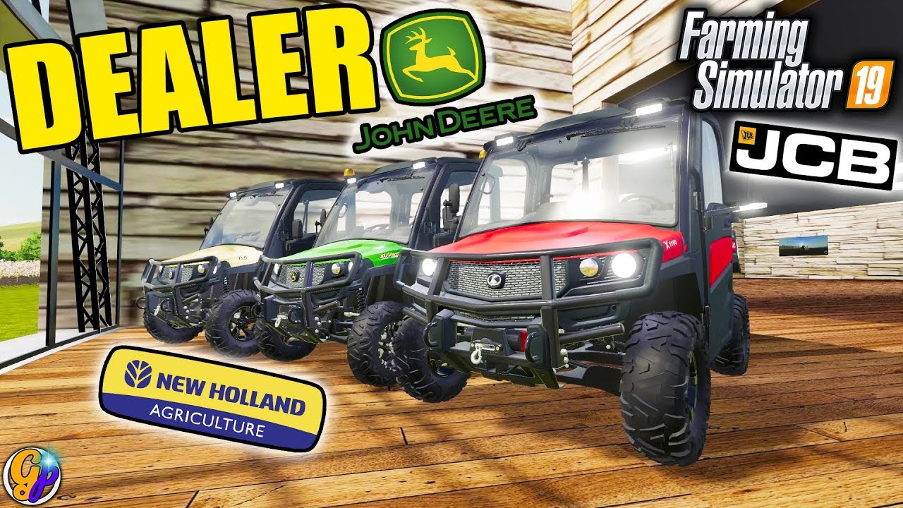 FS19 - DEALERSHIP UTV $500,000 NEW HOLLAND JCB JOHN DEERE DEALERSHIP ...