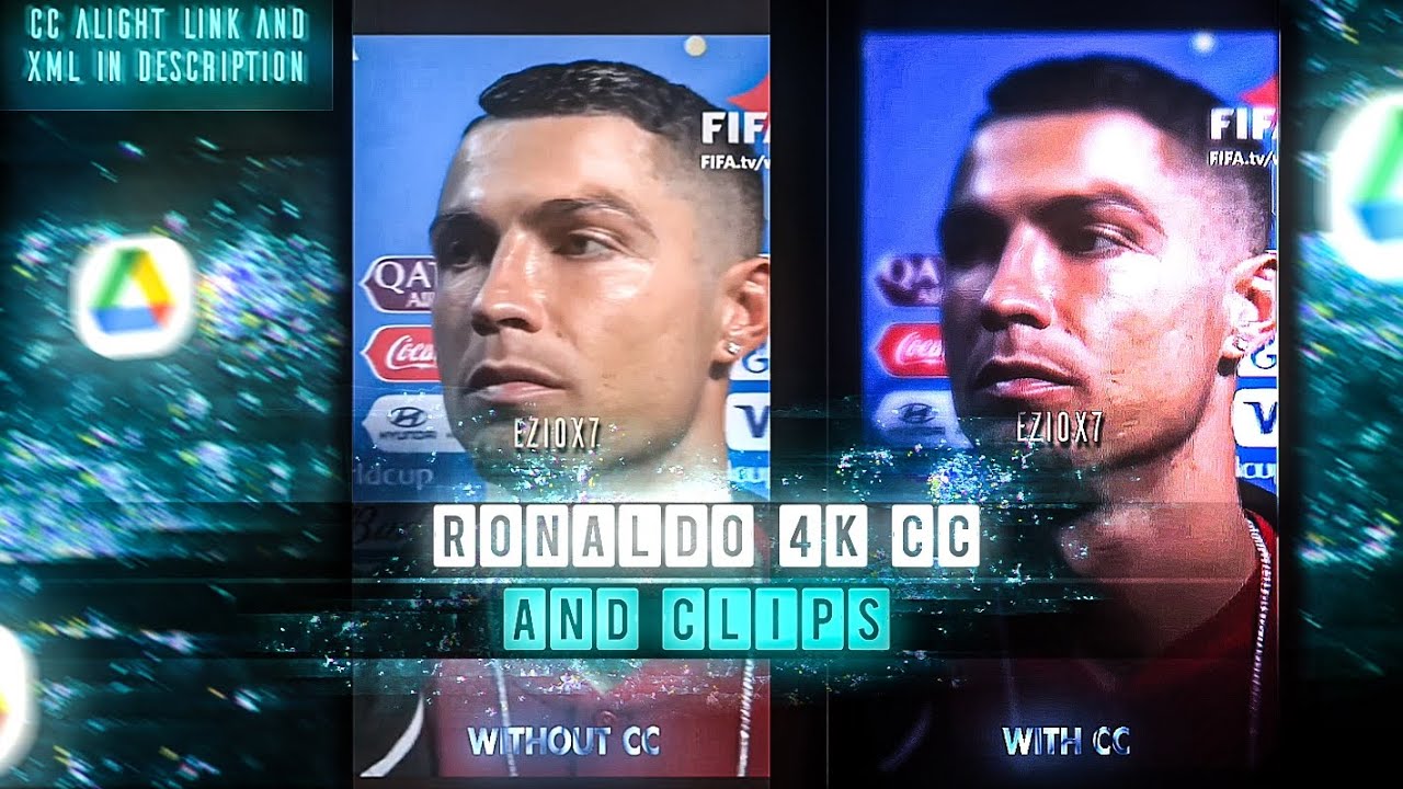 Ronaldo 4k scene pack and 4k cc | Eziox7 - YouTube