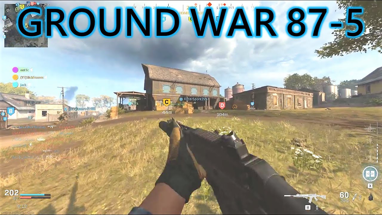 CoD: MW Ground War (87-5) PC HD Gameplay | Commentary - YouTube