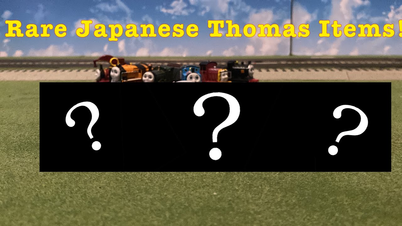 Rare Japanese Thomas Items! Unboxing! - YouTube