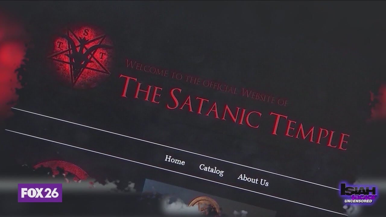 The Satanic Temple celebrates 10 years of operation - YouTube