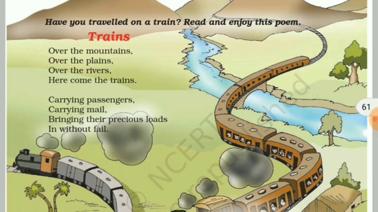 Class 3. Unit 6. Poem Trains. - YouTube