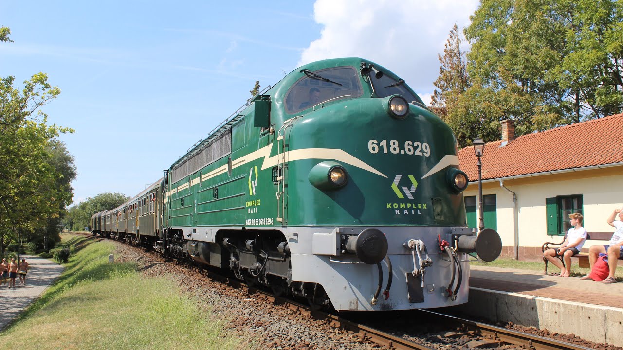 MAV Nostalgia Retro weekend on Lake Balaton - 14/8/22 - YouTube