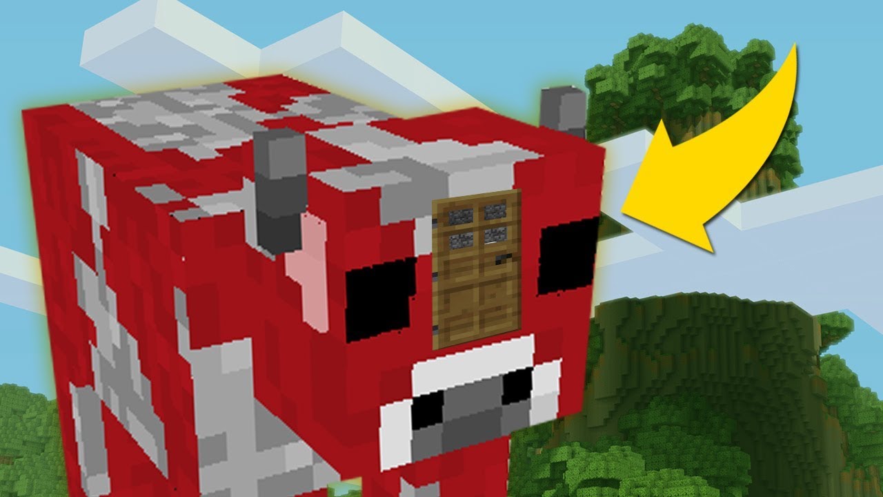 QUE HAY DENTRO DE UNA CHAMPIVACA EN MINECRAFT? | MOBS GIGANTES CAP 5 ...