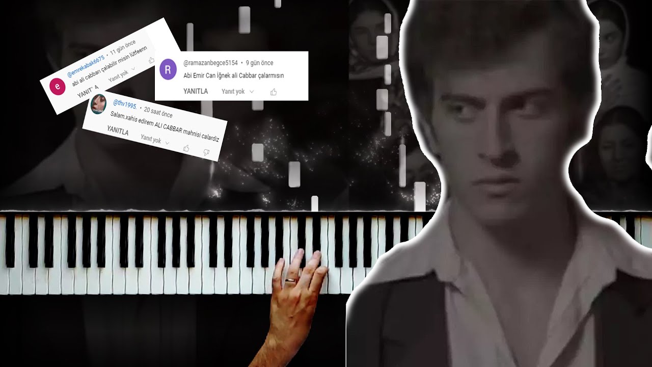 Emir Can İğrek - Ali Cabbar - Piano by VN - YouTube