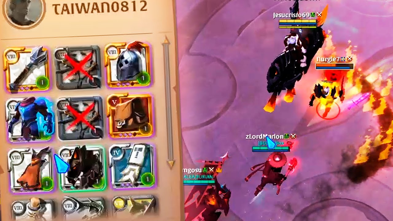 MATAMOS UN FULL 8.3 MP EN PESADILLA DE MORGANA | GodClips #1 | ALBION ...