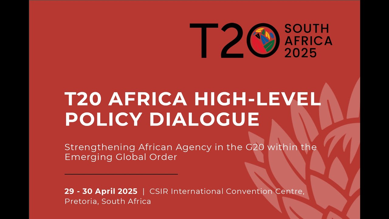 T20 High-Level Policy Dialogue - YouTube