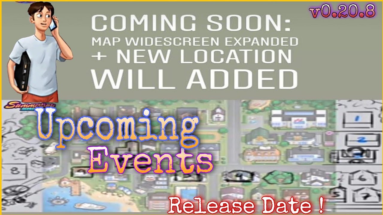 Summertime Saga '' New Map '' v0.20.8 Ending Story Release date Details ...