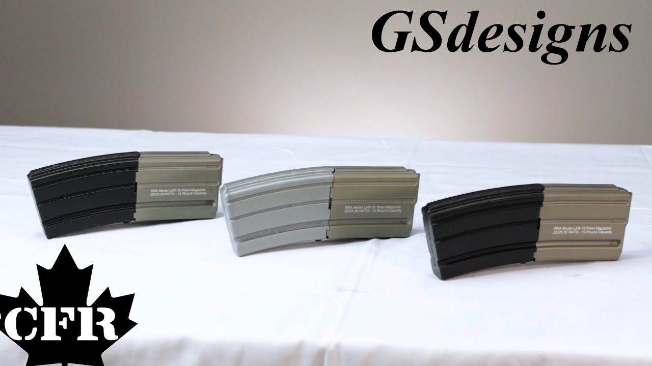 GSdesigns LAR-15 Mag Extension - YouTube