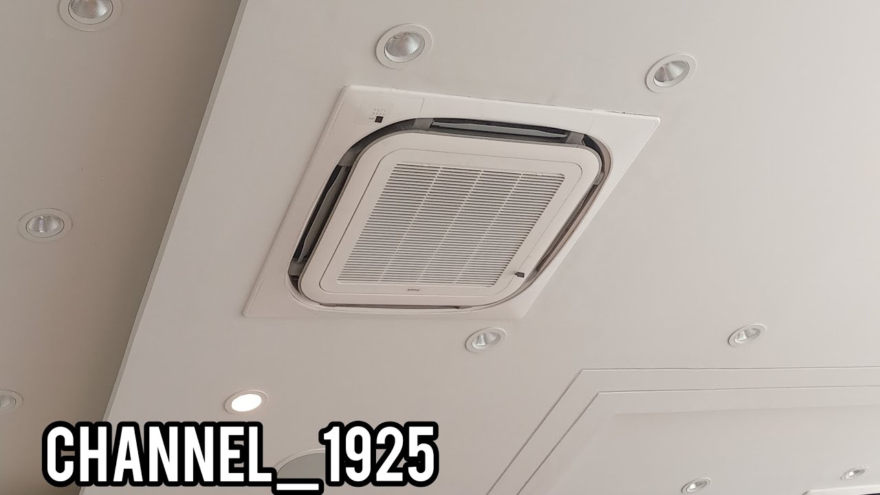 Daikin air conditioner series FCFC125......? - YouTube