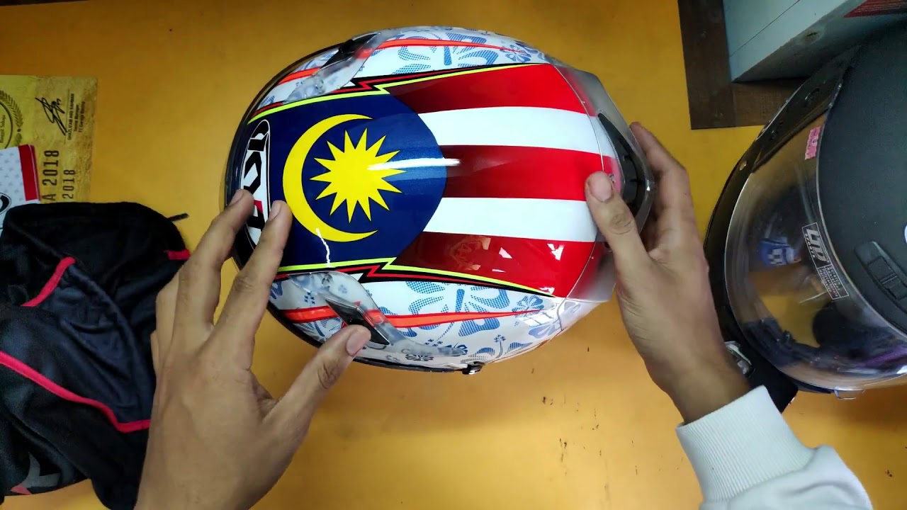 #4 Unboxing : HELMET KYT MERDEKA 61 - YouTube