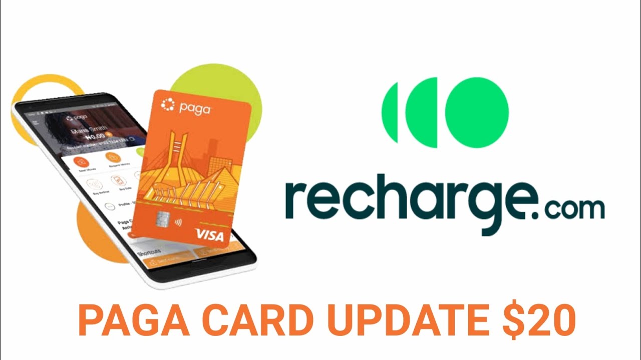 How To Use Your Paga Card Through Recharge.com - YouTube
