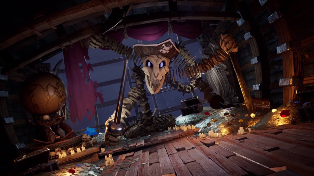 Captain Cortez "Paper Mario TTYD" fanmade environment design - YouTube