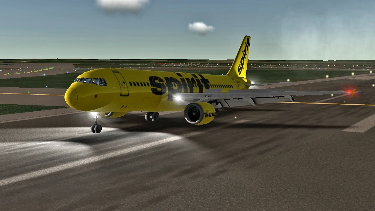 [RFS Real Flight Simulator#275]Spirit Airlines A320|Denver-Minneapolis ...