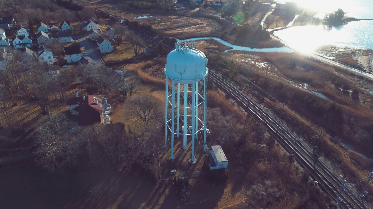 Water Tower Pre Inspection Flight 2 - YouTube