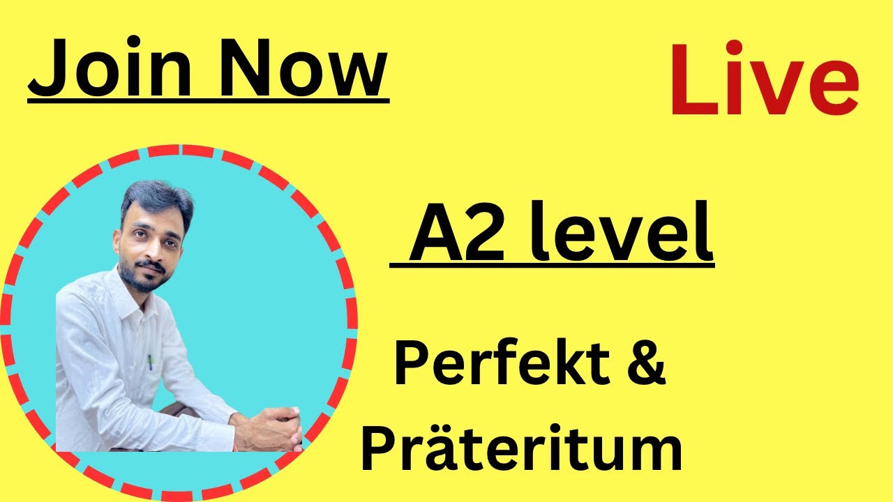 A2 LEVEL GERMAN CLASS FOR BEGINNERS | LIVE CLASS - YouTube
