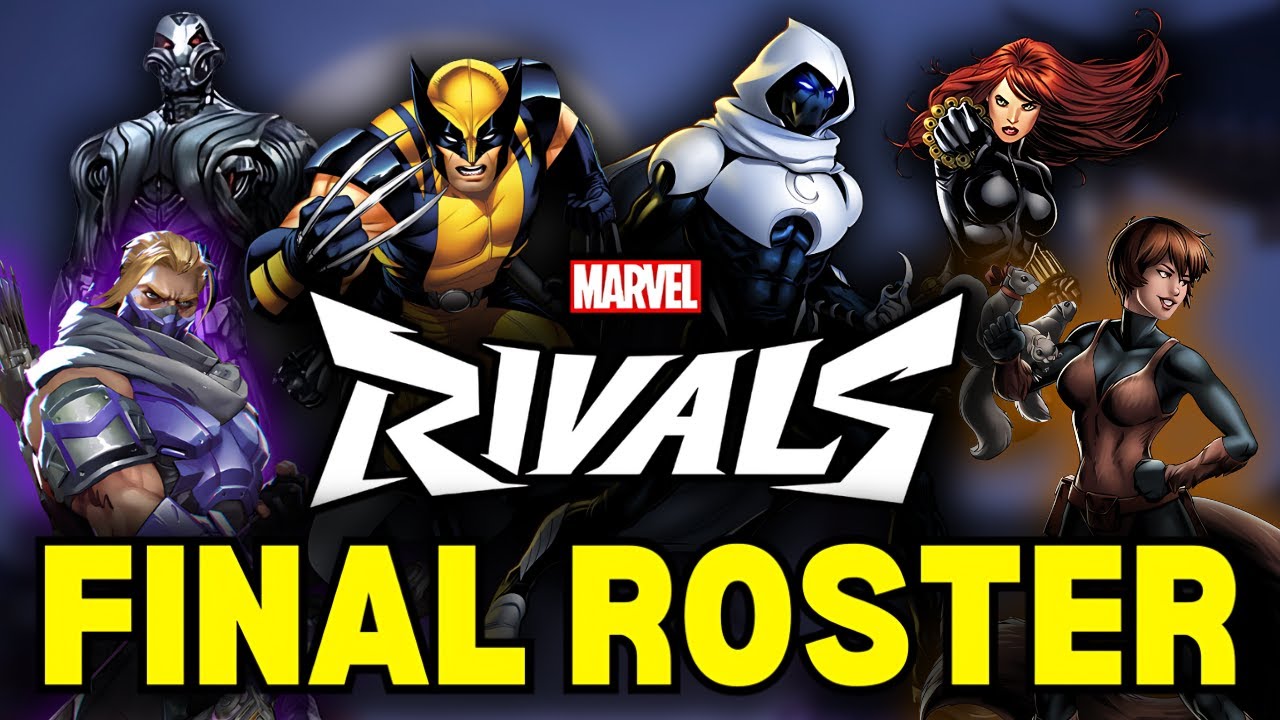 Marvel Rivals Launch Roster Confirmed? - YouTube