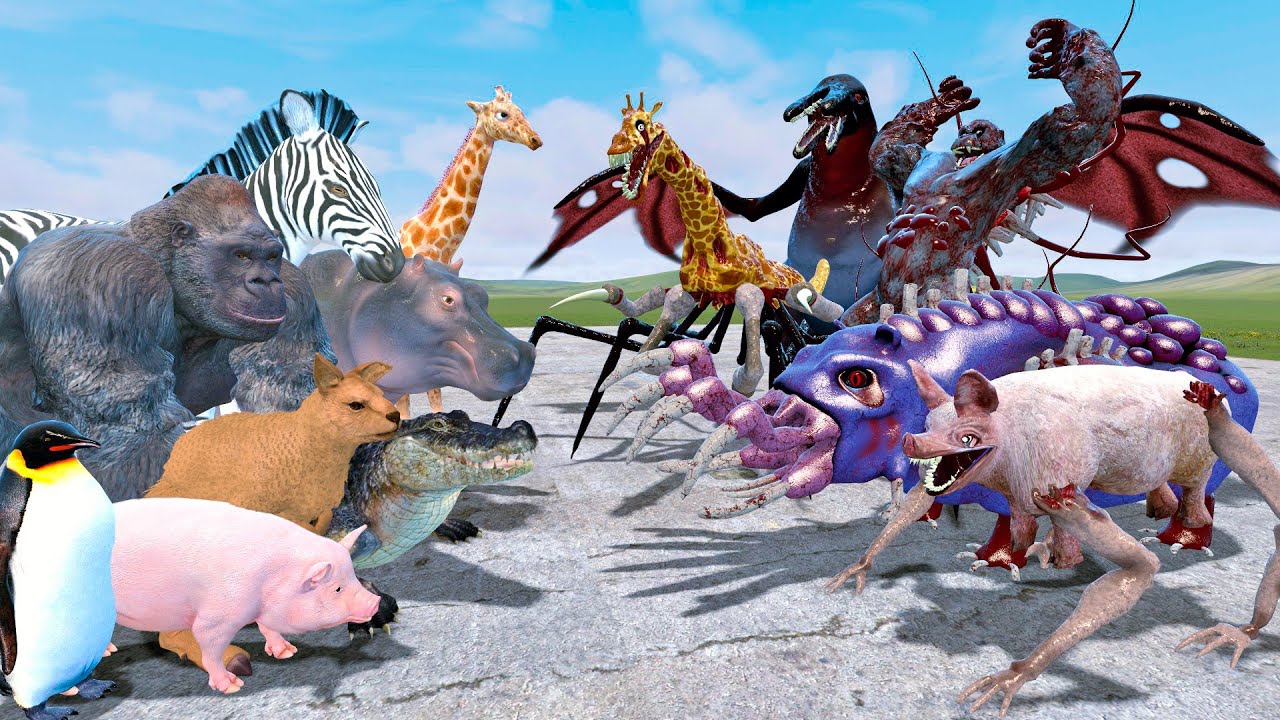 I BECAME ZOOCHOSIS MUTANT ANIMALS ! Garry's Mod Sandbox ! - YouTube