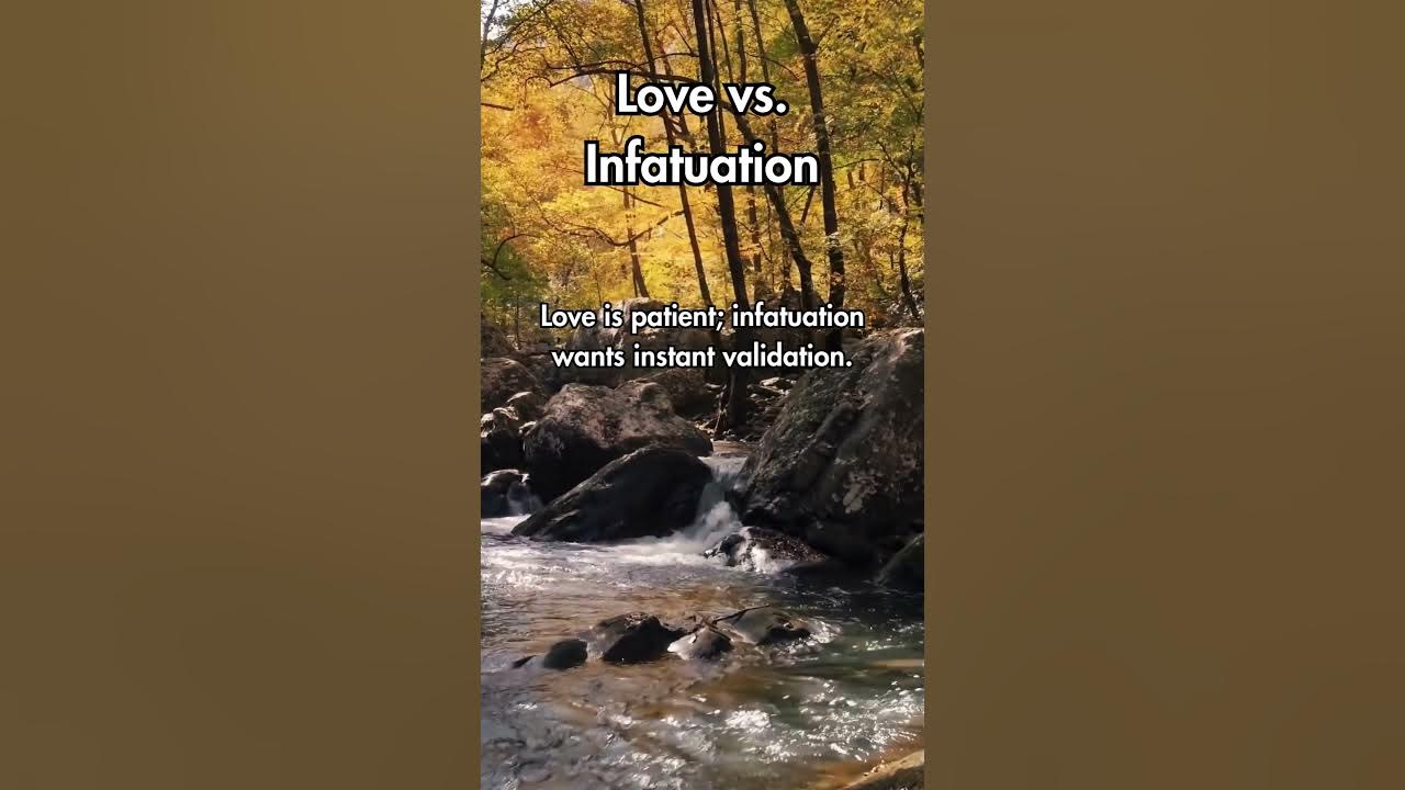 Love vs Infatuation Facts! #attraction #lovefacts #relationshipgoals # ...