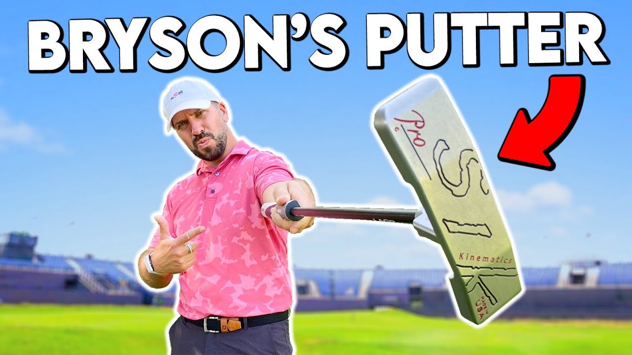I enter a PRO TOURNAMENT using BRYSON DECHAMBEAU's putter! - YouTube