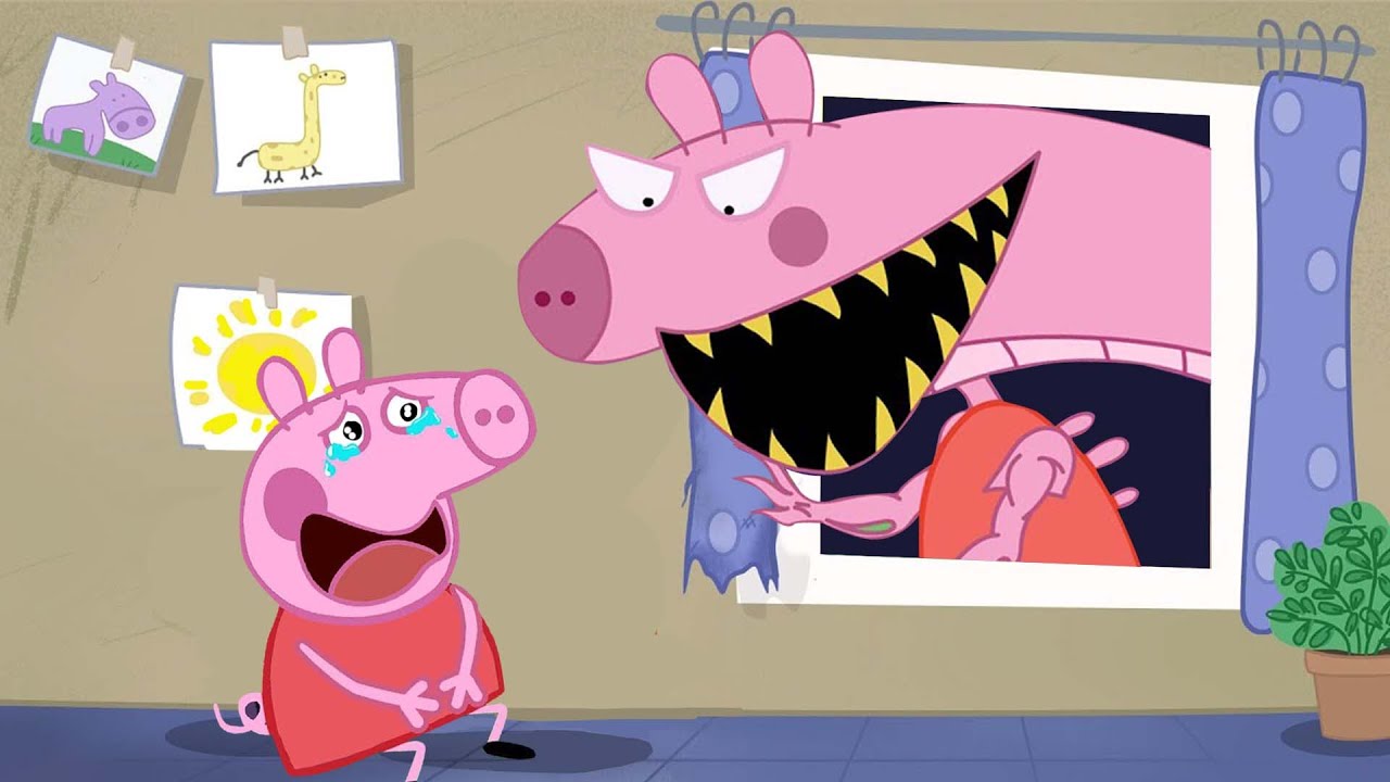 Don't eat me, Peppa pig turns into a Xenomorph ???? | Peppa Pig Funny ...