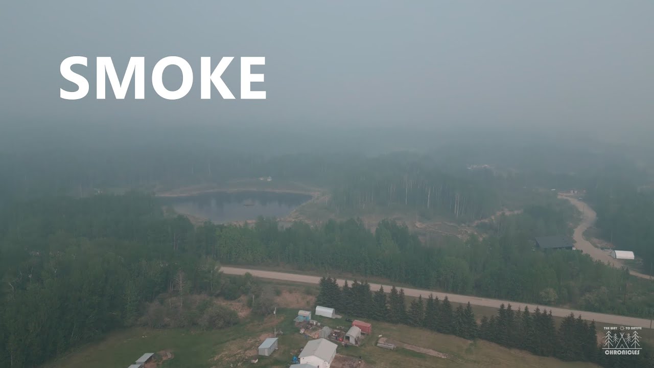 Alberta Wildfire Smoke Conditions (4K) - YouTube
