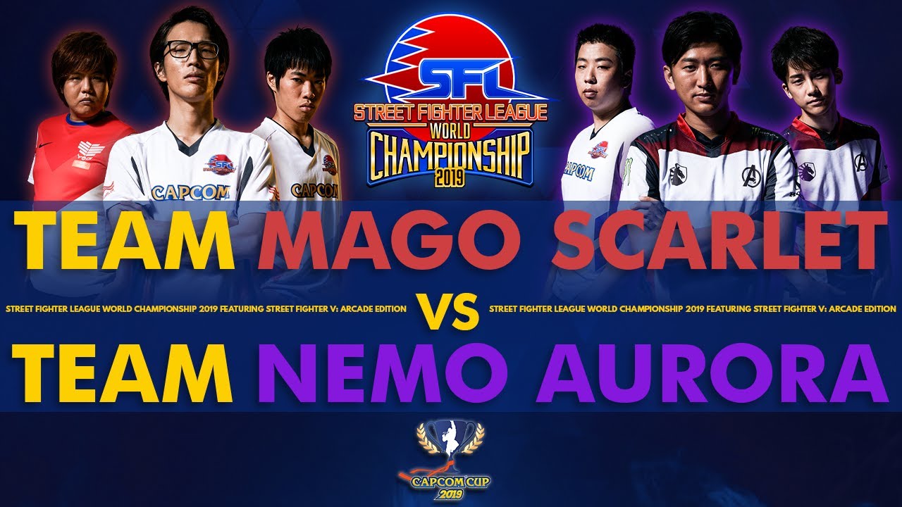 Team Mago Scarlet vs Team NEMO Aurora - Street Fighter League World ...