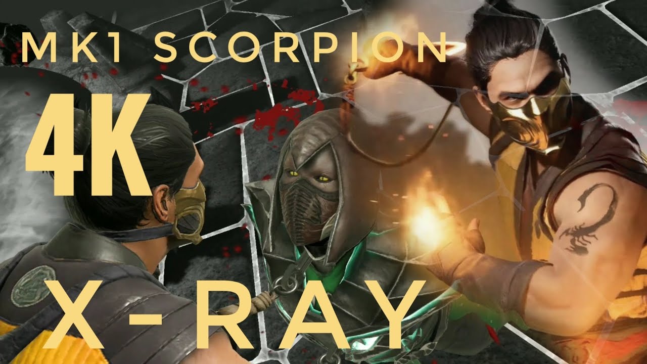 MK1 scorpion X-ray #scorpion #mk1 #mkx #mkmobile #mortalkombatmobile ...