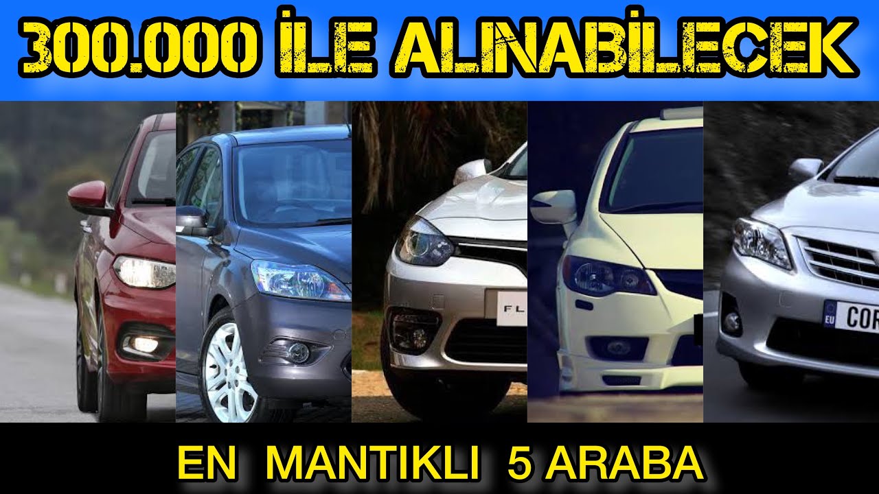300.000 LİRA İLE ALINABİLECEK 5 POPÜLER C SINIFI SEDAN OTOMOBİL- 300Bin ...