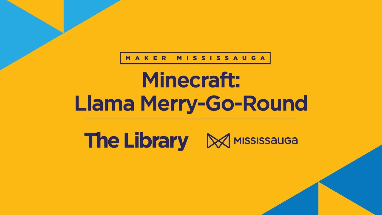 Building - Minecraft - Llama Merry Go Round Grade 7-12 - YouTube